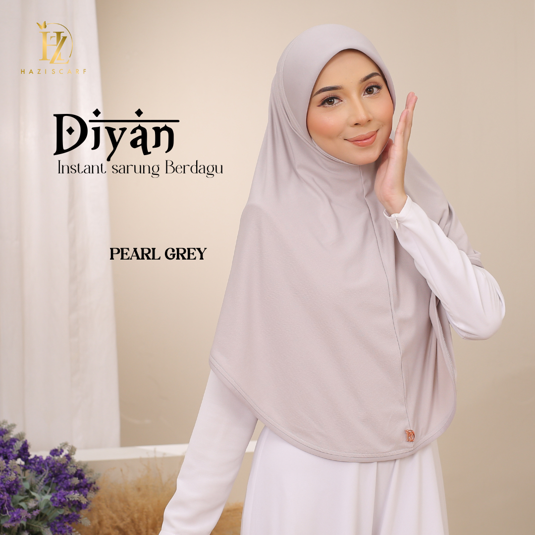 Diyan Pearl Grey – Haziscarf